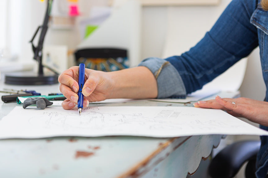 My Mapmaking Process – Elizabeth Person Art & Design