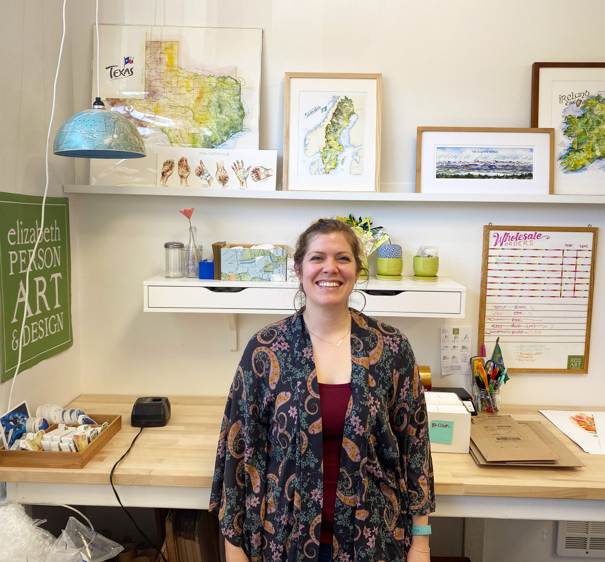 Studio Tour – Elizabeth Person Art