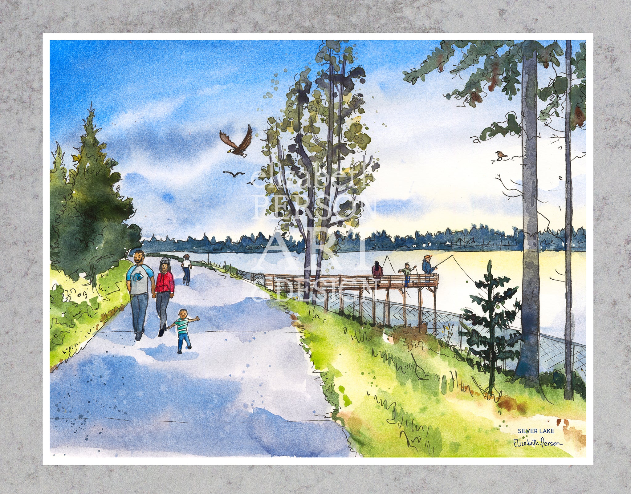 Sketchy Everett – Elizabeth Person Art