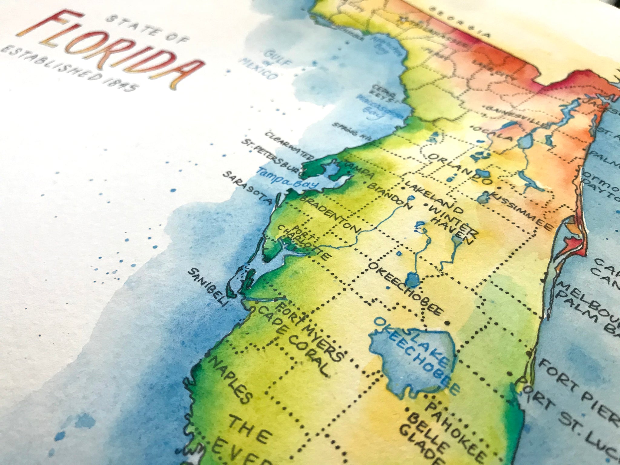 Where Is Watercolor Florida On A Map