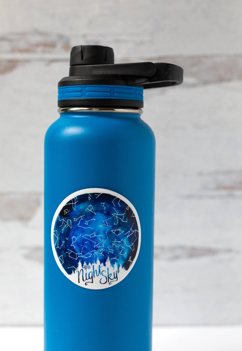 The Night Sky Vinyl Sticker – Elizabeth Person Art & Design